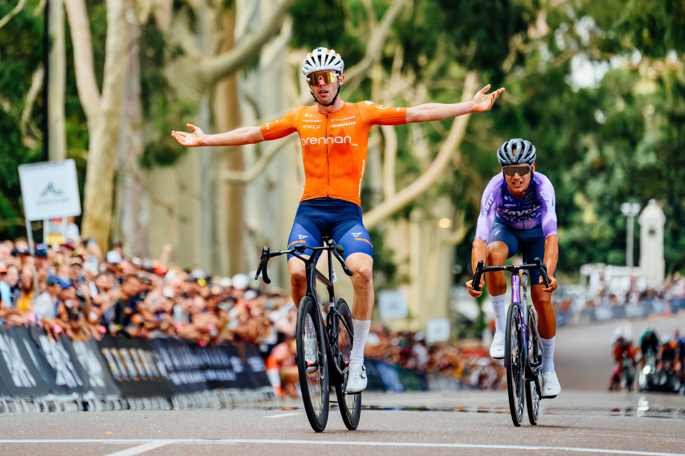 Patrick Eddy defies the odds to win elite men's road race | Road Nationals