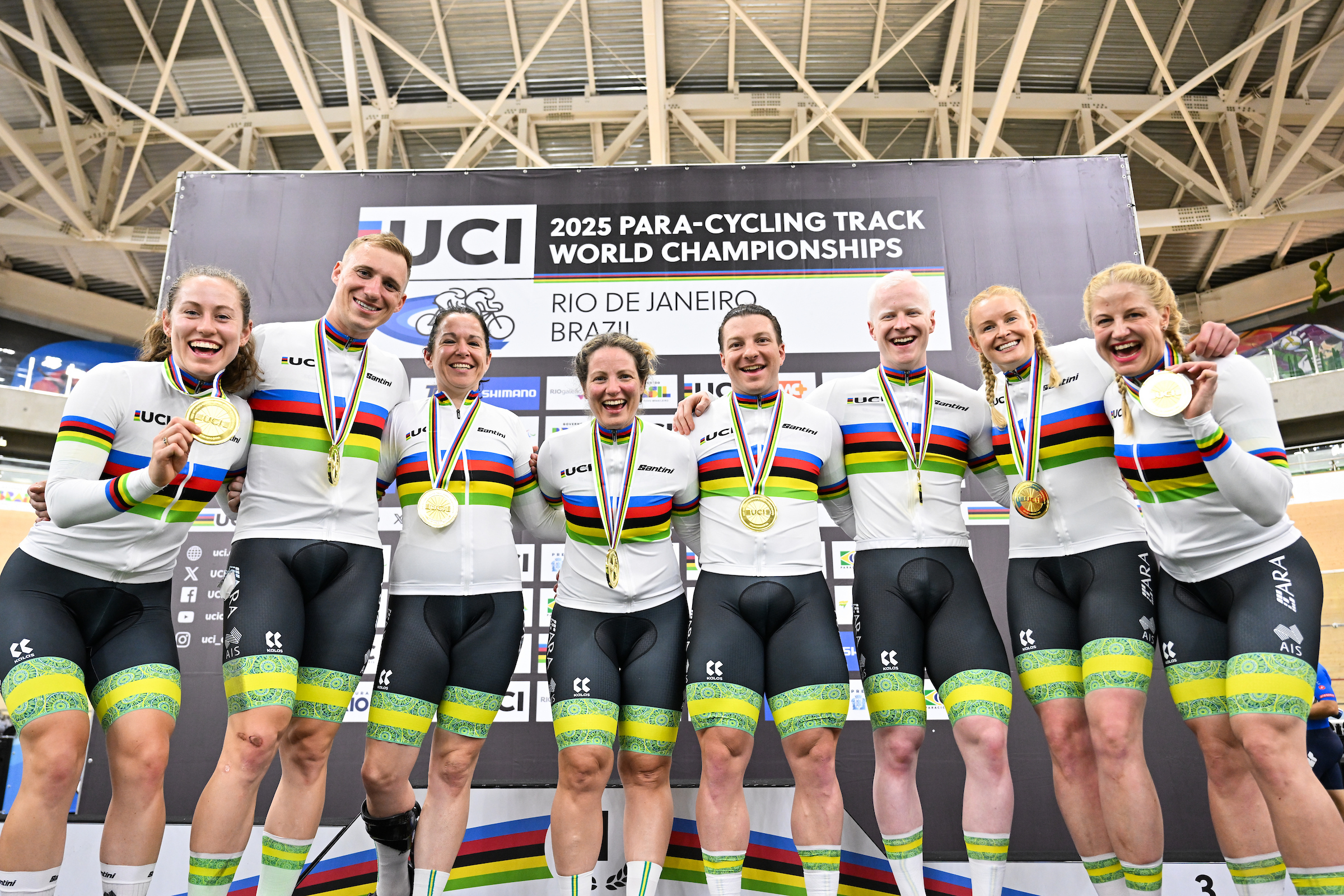 Australia wins five world titles on opening night of 2025 UCI Para ...