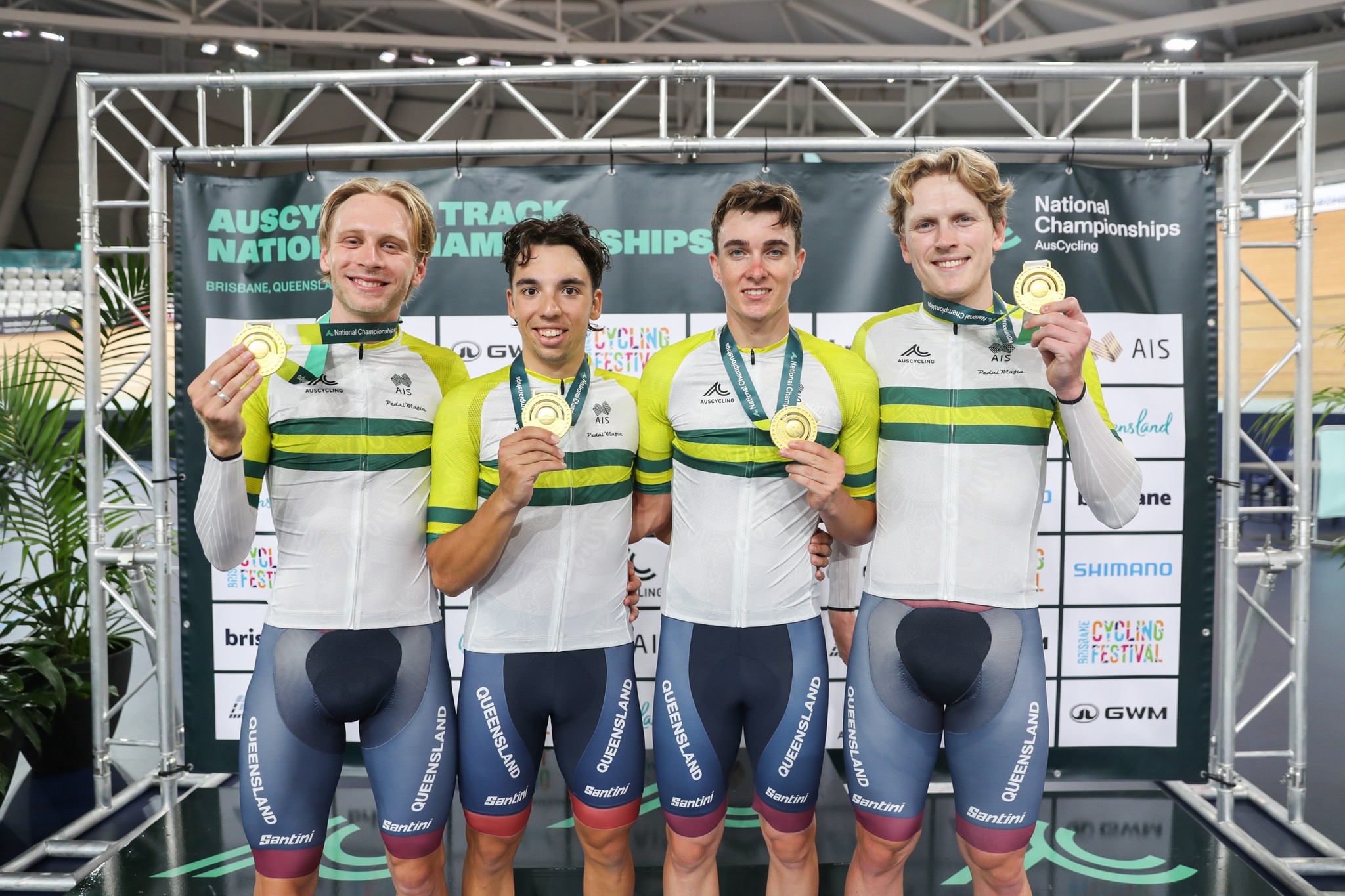 Queensland win breakthrough team pursuit national title and set new championship record | Track ...