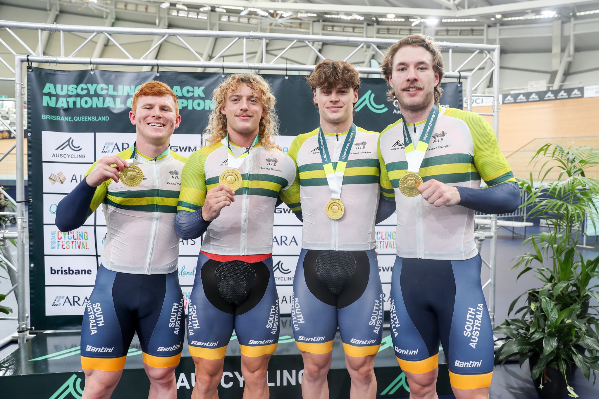 South Australia power to fourth straight men's team sprint national ...