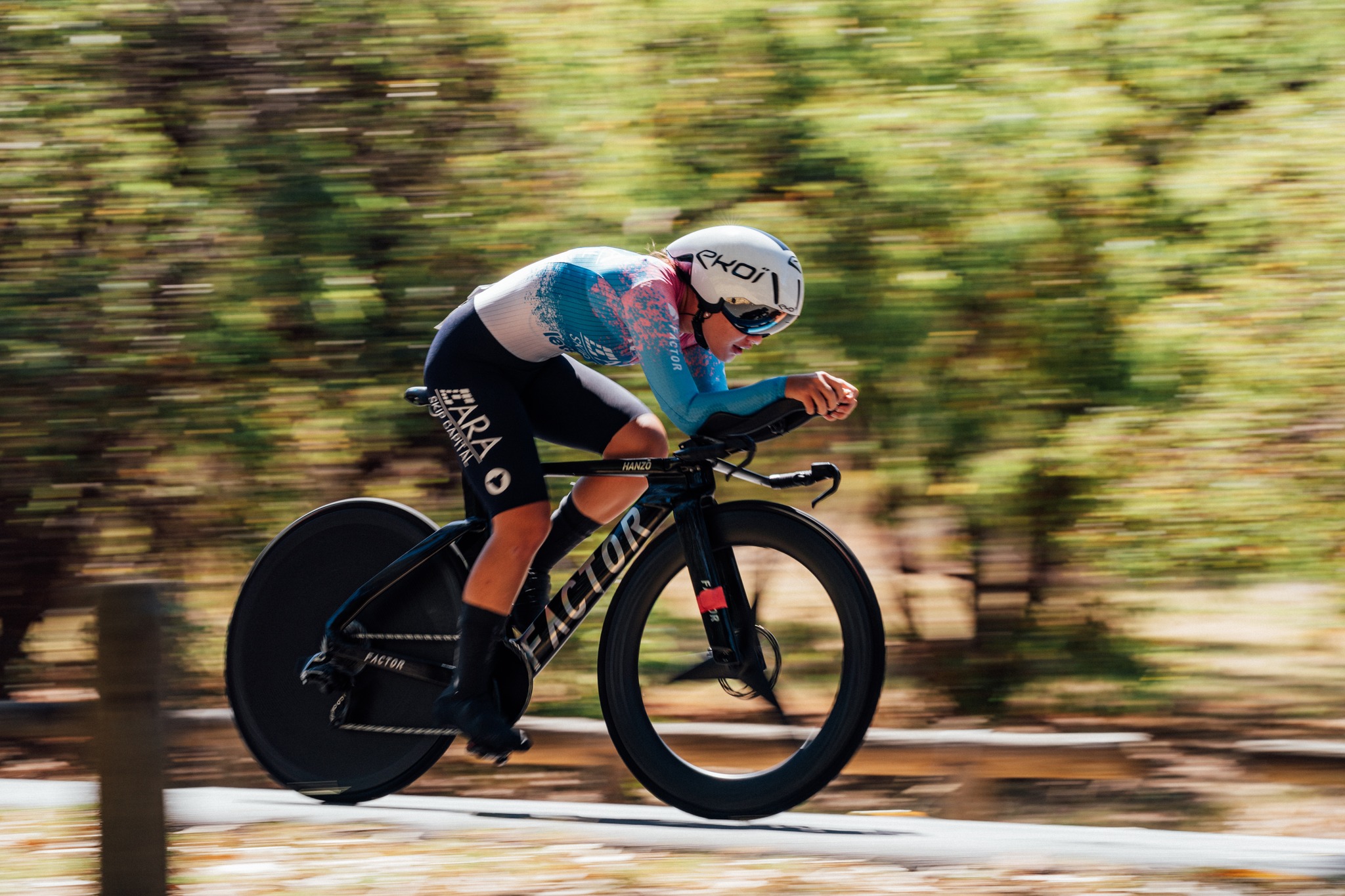 Max Goold and Amelie Sanders crowned new junior time trial national ...